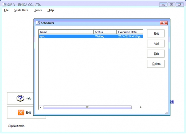 ISHIDA scales settings - SBZ Systems