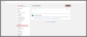 Settings for Shopify connector - SBZ Systems