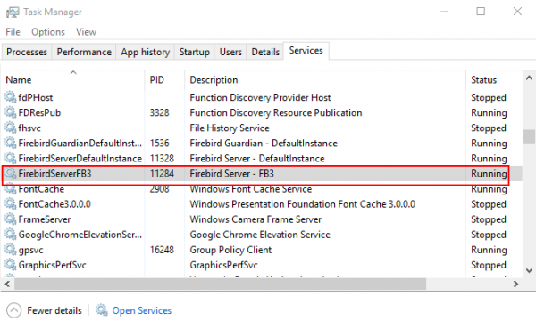 Installing Firebird 2.x as a second instance with Firebird 3.x - SBZ ...