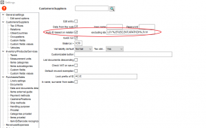 Automatic creation of products/services codes - SBZ Systems