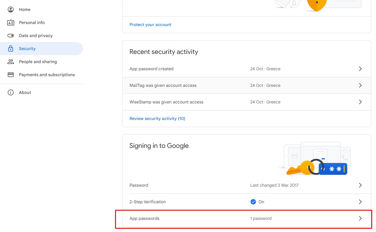 Set up email sending via Gmail - SBZ Systems