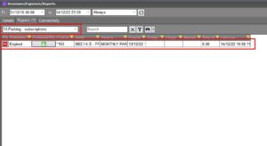 Permanent parking customers with subscription - SBZ Systems