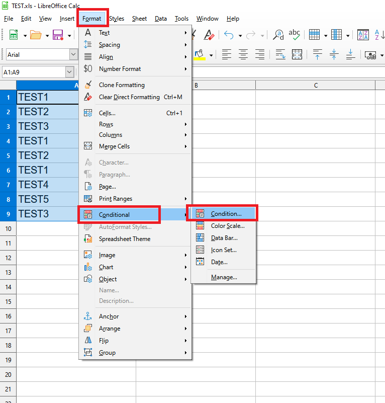 Find Duplicate Records In Excel With Libre Office SBZ Systems